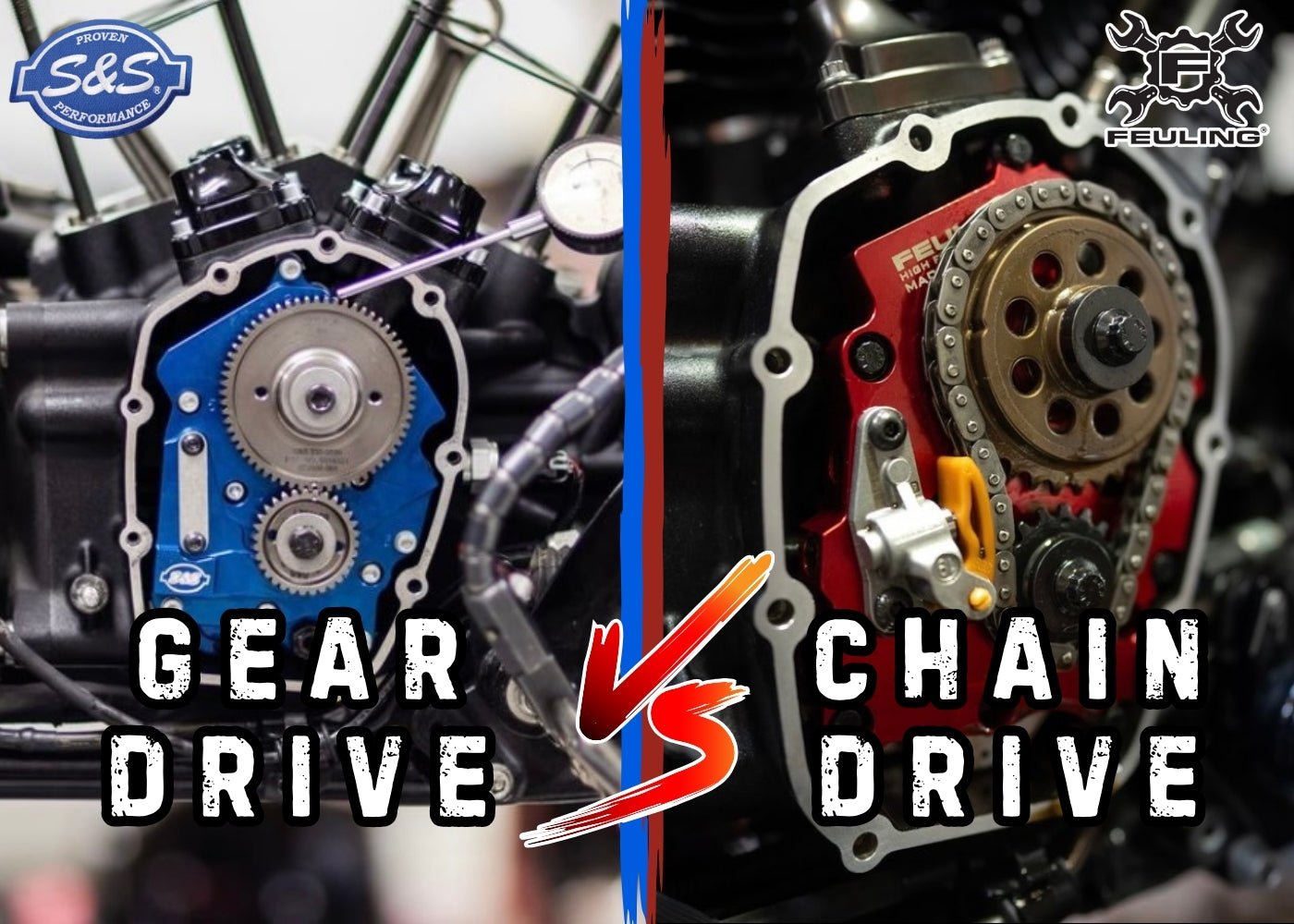Chain vs. Gear Driven Camshafts in Harley Twin Cam Motors