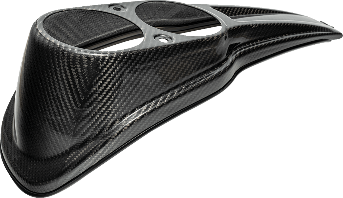 Slyfox Performance Carbon Fiber Dash Panels for Harleys
