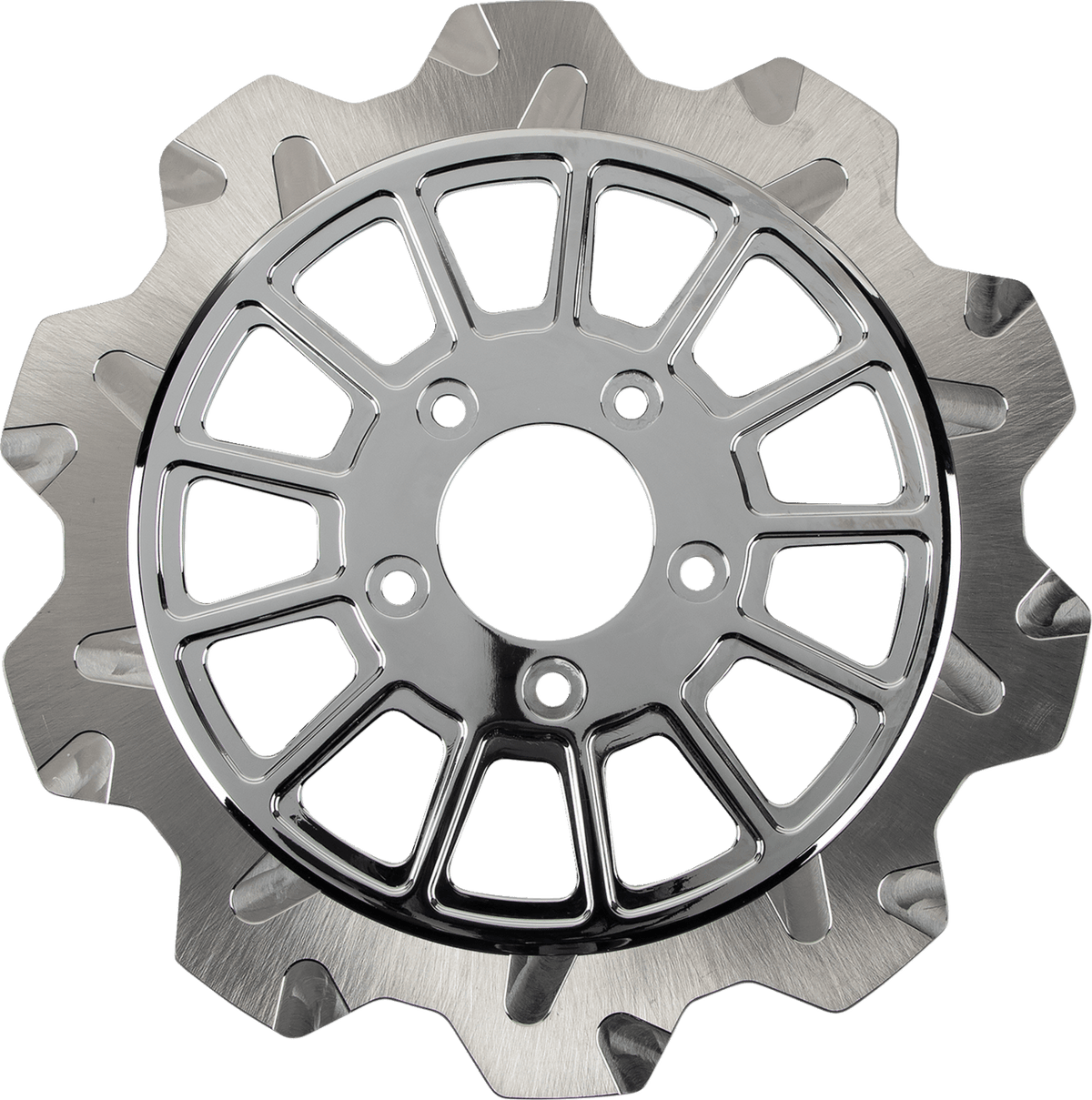 Lyndall Racing - 13 Spoke Crown Cut Front Brake Rotor / 11.5"