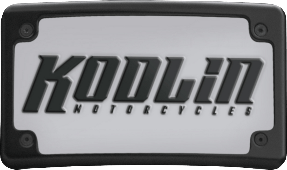 Kodlin - Curved License Plate Kit / '13-'22 Bagger