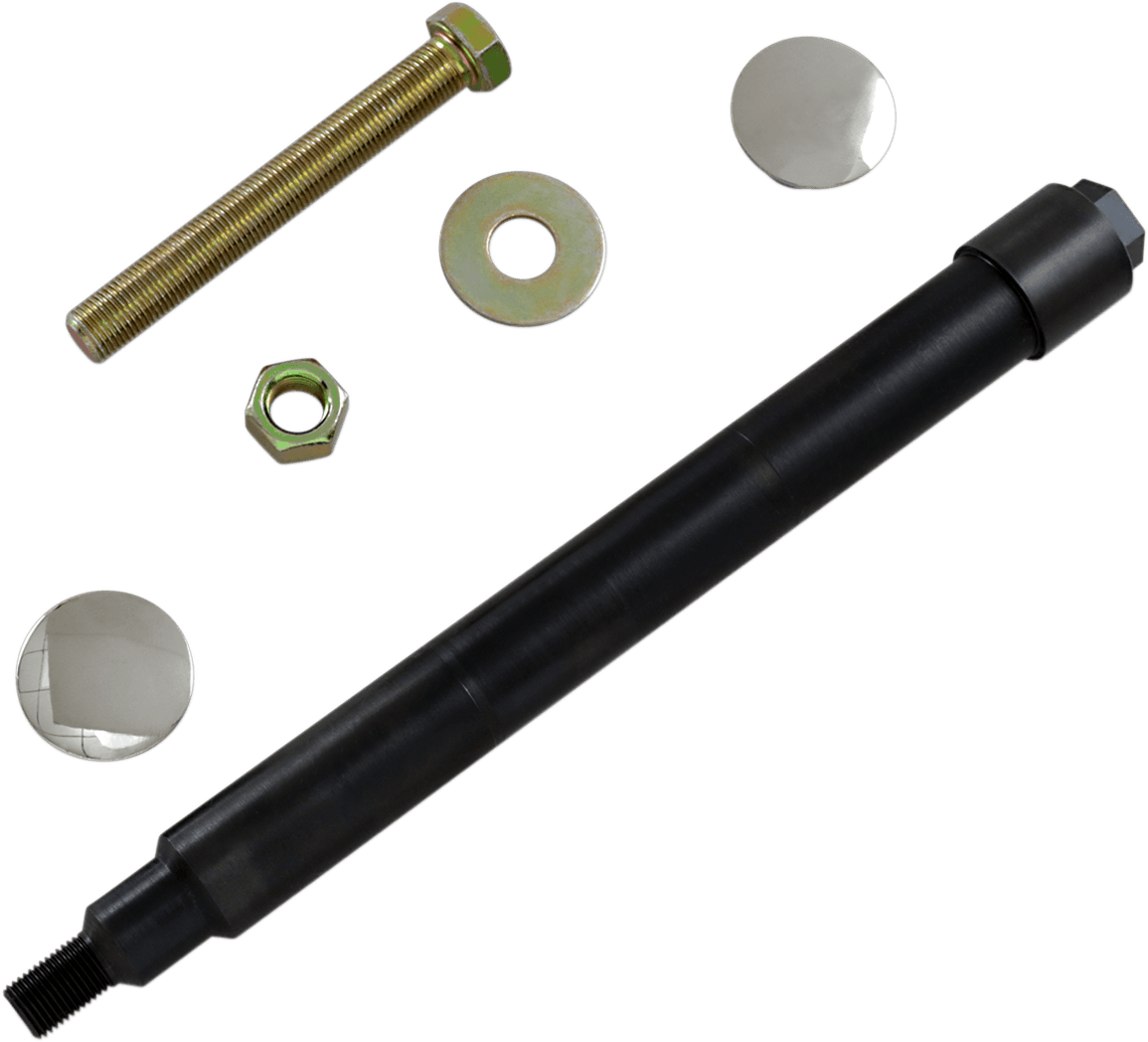 Flush-Mount Front Axle / '07-'23 Bagger - MetalCore Harley Supply