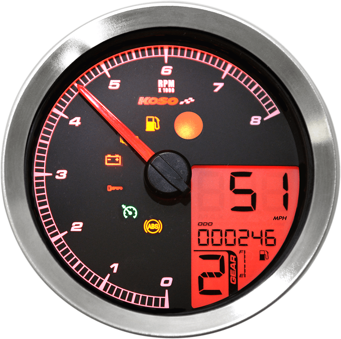 KOSO NORTH AMERICA - HD-04 Speedometer/Tachometer