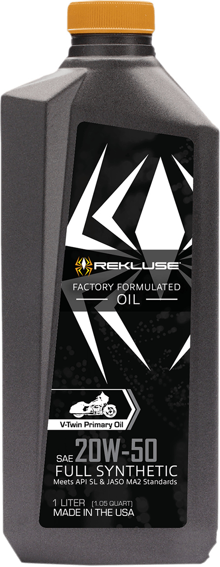 REKLUSE - Factory Formulated Primary Oil For V-Twin
