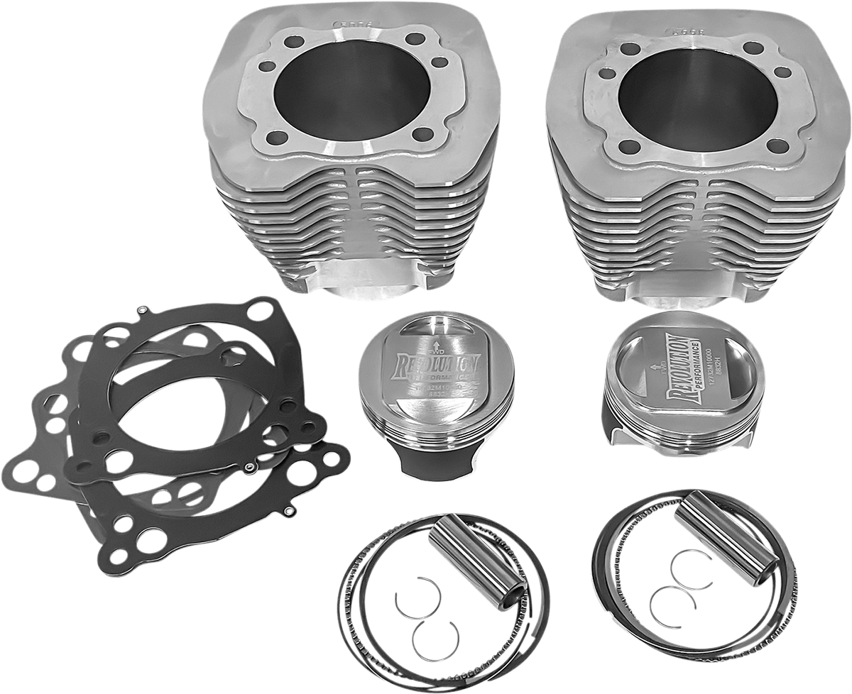REVOLUTION PERFORMANCE 98" Twin Big Bore Kits for Harley