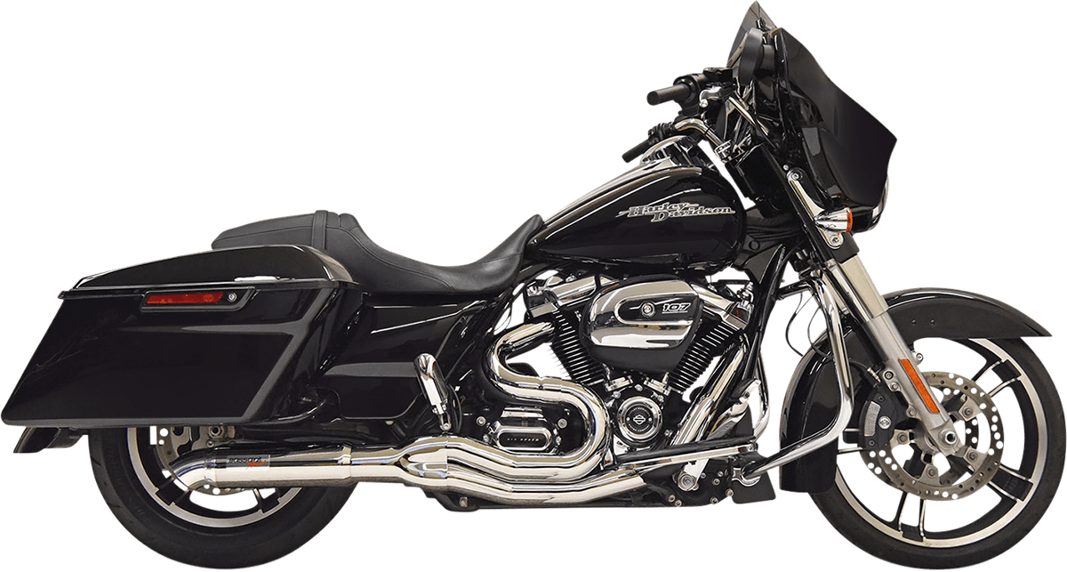 Bassani Road Rage II 2-Into-1 with Hot Rod Turnout / 07-16 Bagger