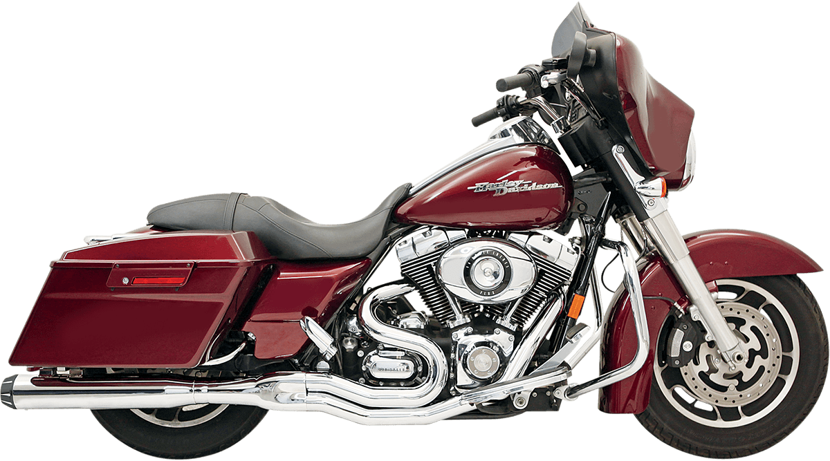 Bassani Road Rage II B1 Power 2:1 Touring Exhaust / 95-16 Bagger