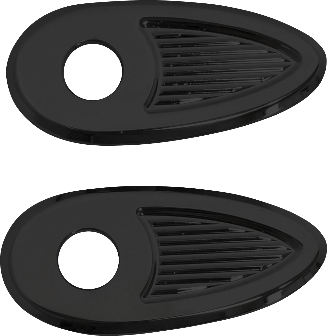 Strut Rear Turns Cover Plates / M8 - MetalCore Harley Supply