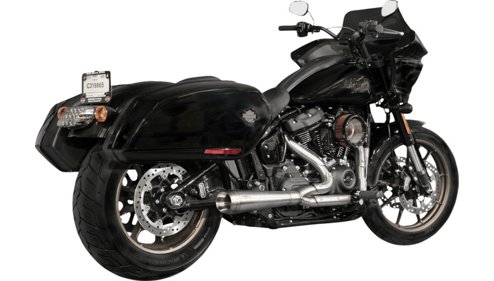 Trask 2-into-1 Assault Exhaust for FXLRST - FLHC - FLSB