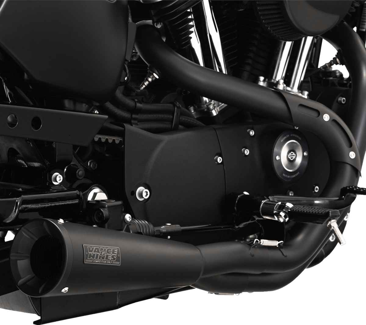 Vance & Hines - Upsweep 2-into-1 Exhaust System / '04-'13 XL